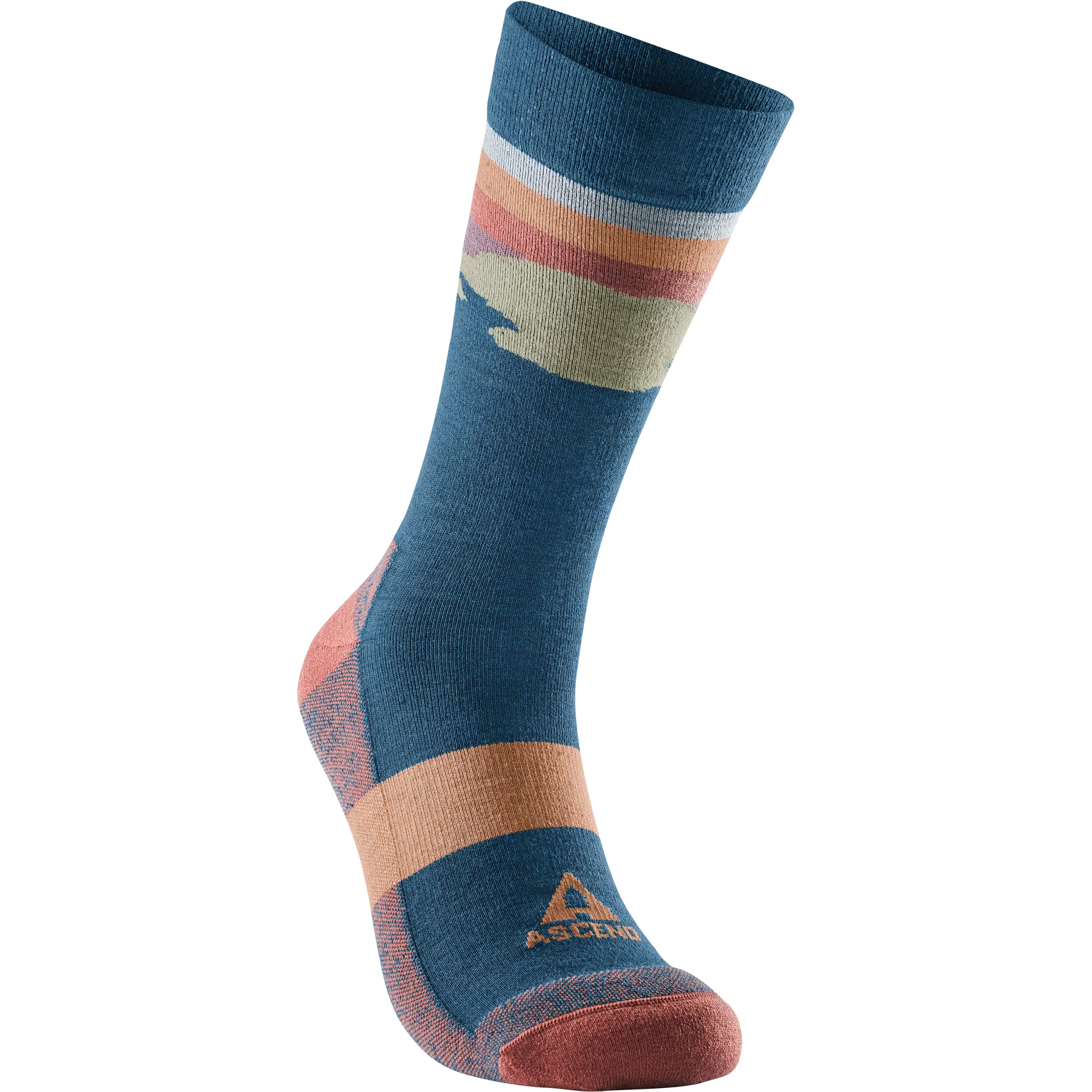 Ascend Mountain Landscape Crew Socks | Cabela's